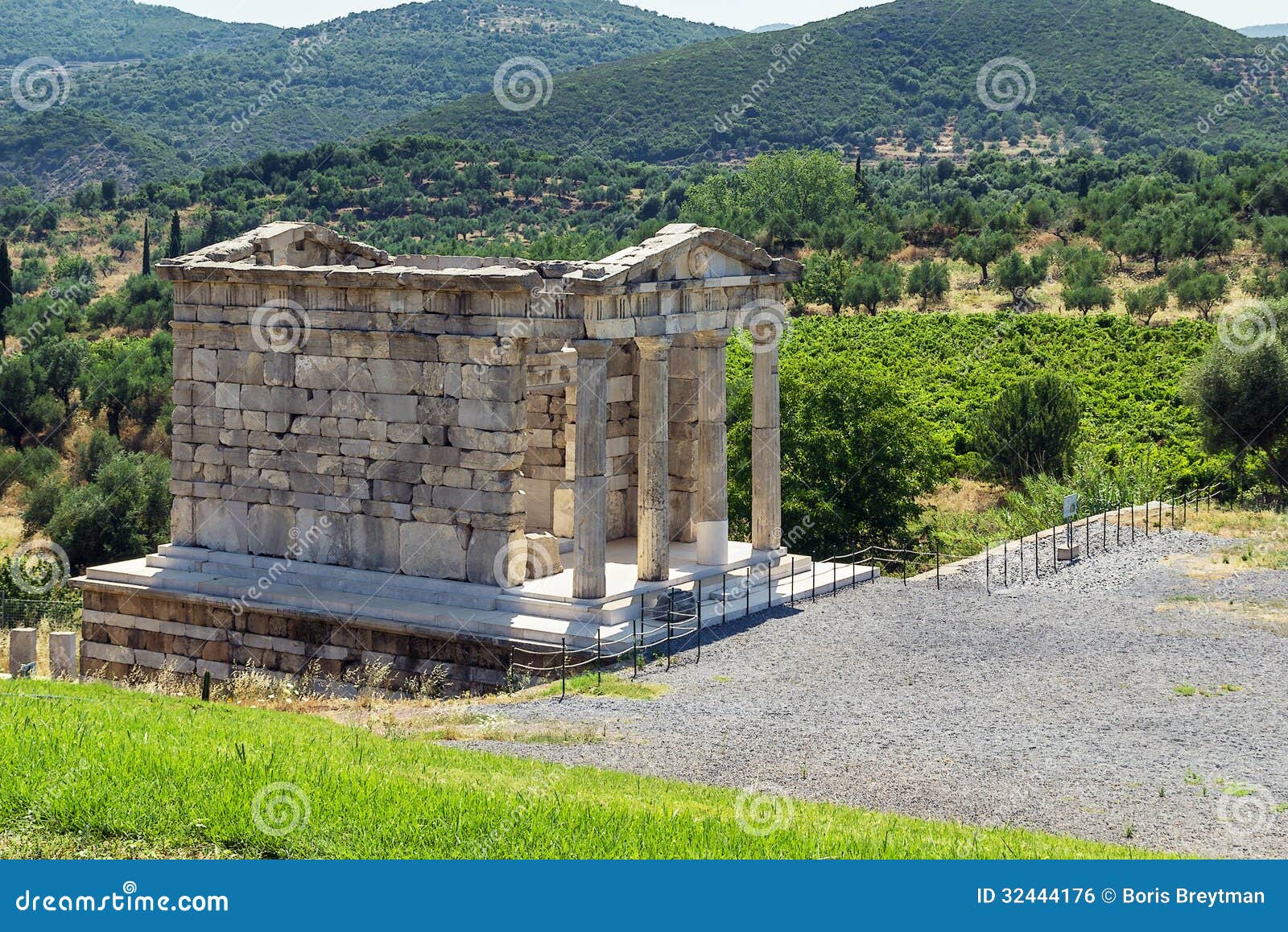 Ancient Messene, Greece stock photo. Image of ruin, mediterranean ...