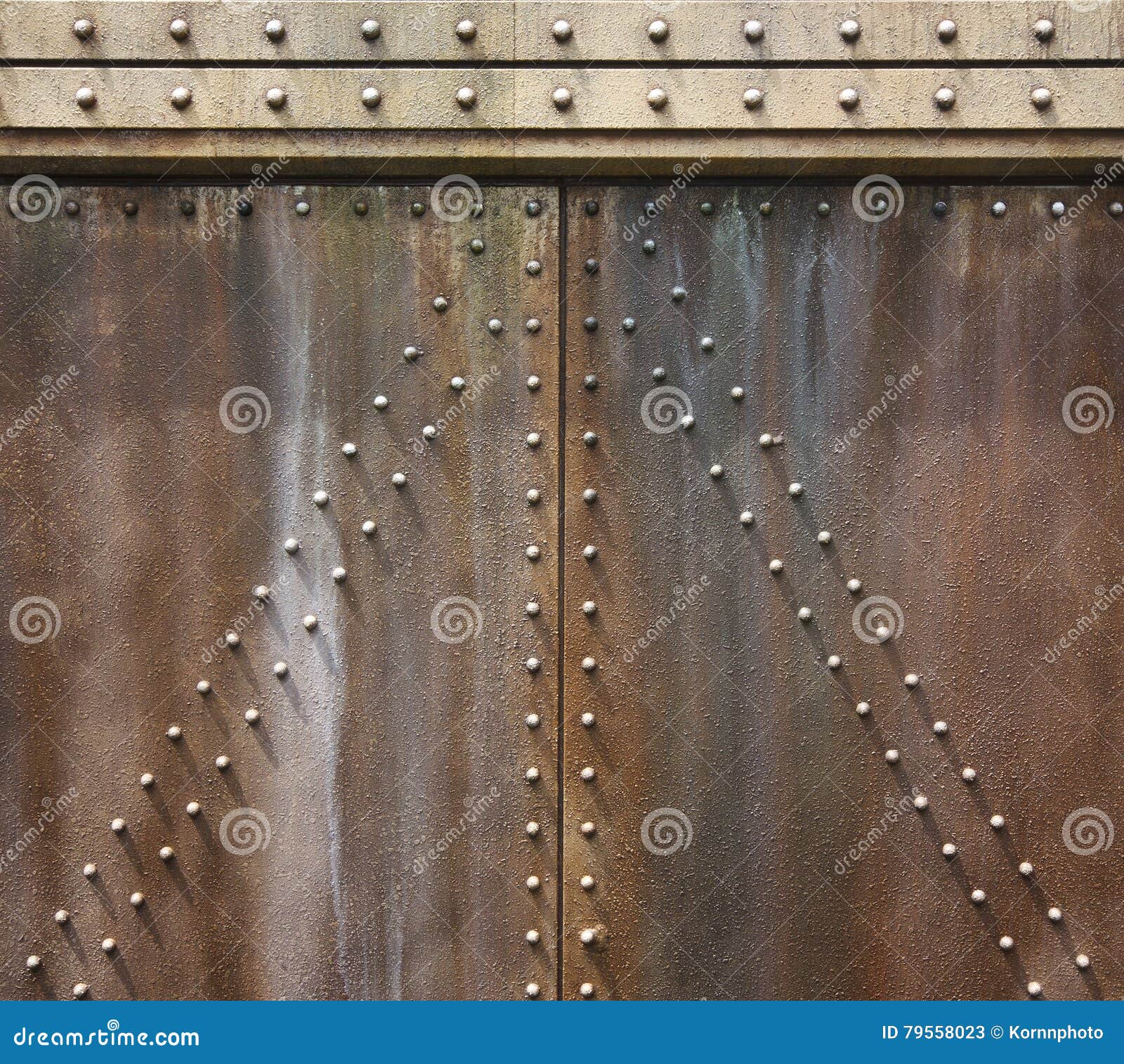 Ancient Metal Wall Texture Royalty-Free Stock Photo | CartoonDealer.com ...
