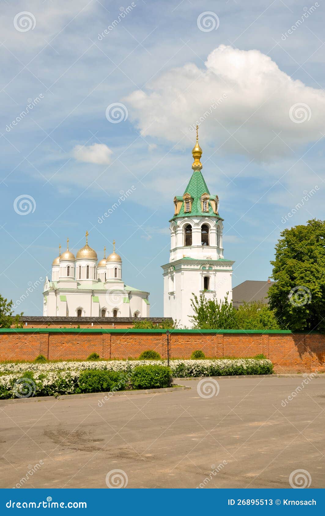 Ancient monastery stock image. Image of wall, fortress - 26895513