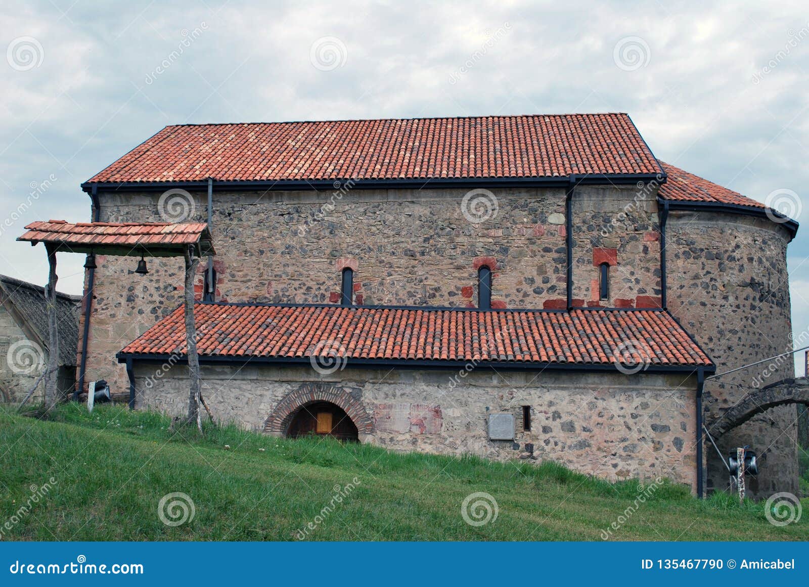 The Ancient Monastery in Dmanisi Stock Photo - Image of orthodox ...