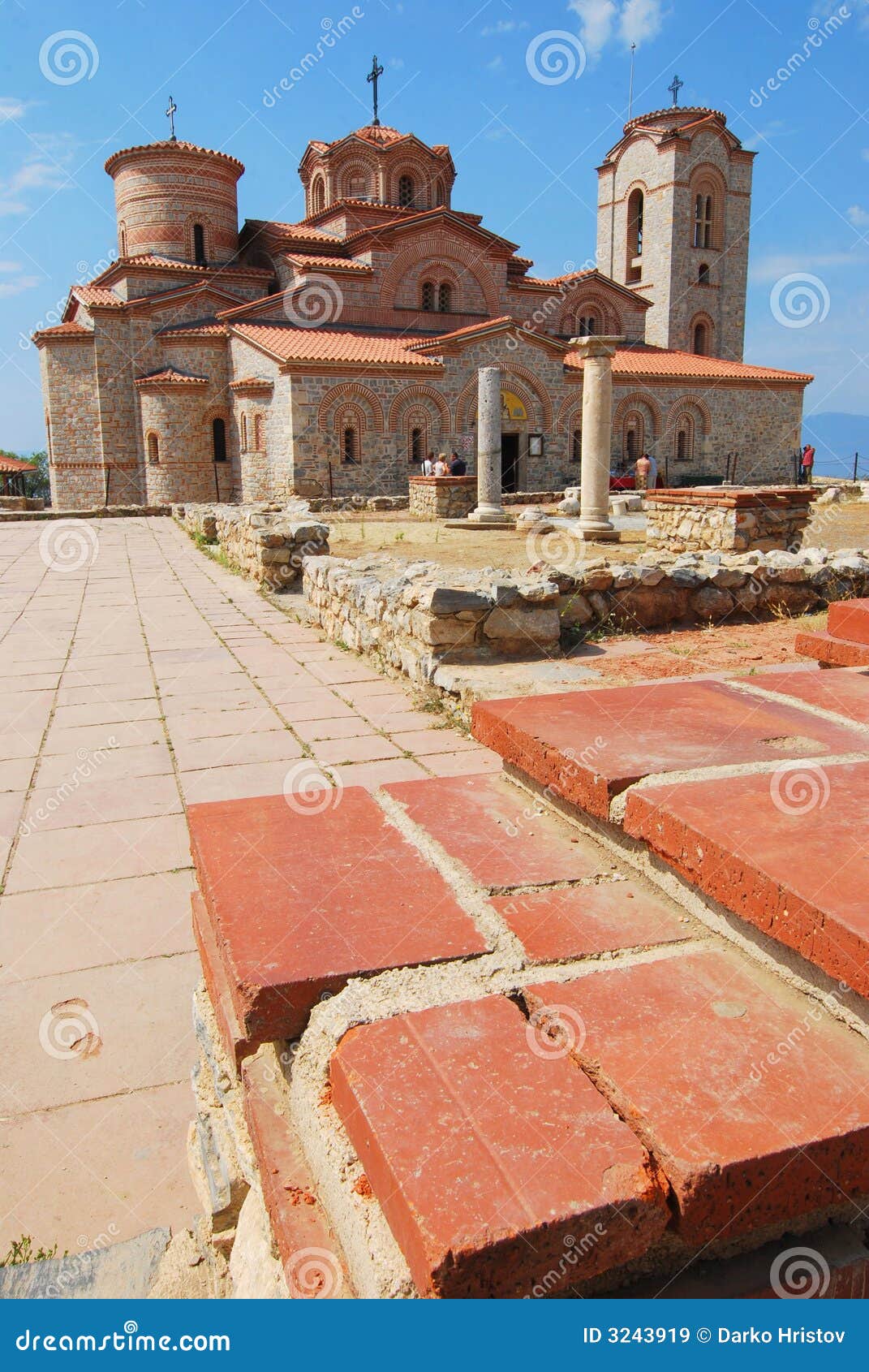 Ancient Monastery Plaoshnik Stock Image - Image of belief, saint: 3243919