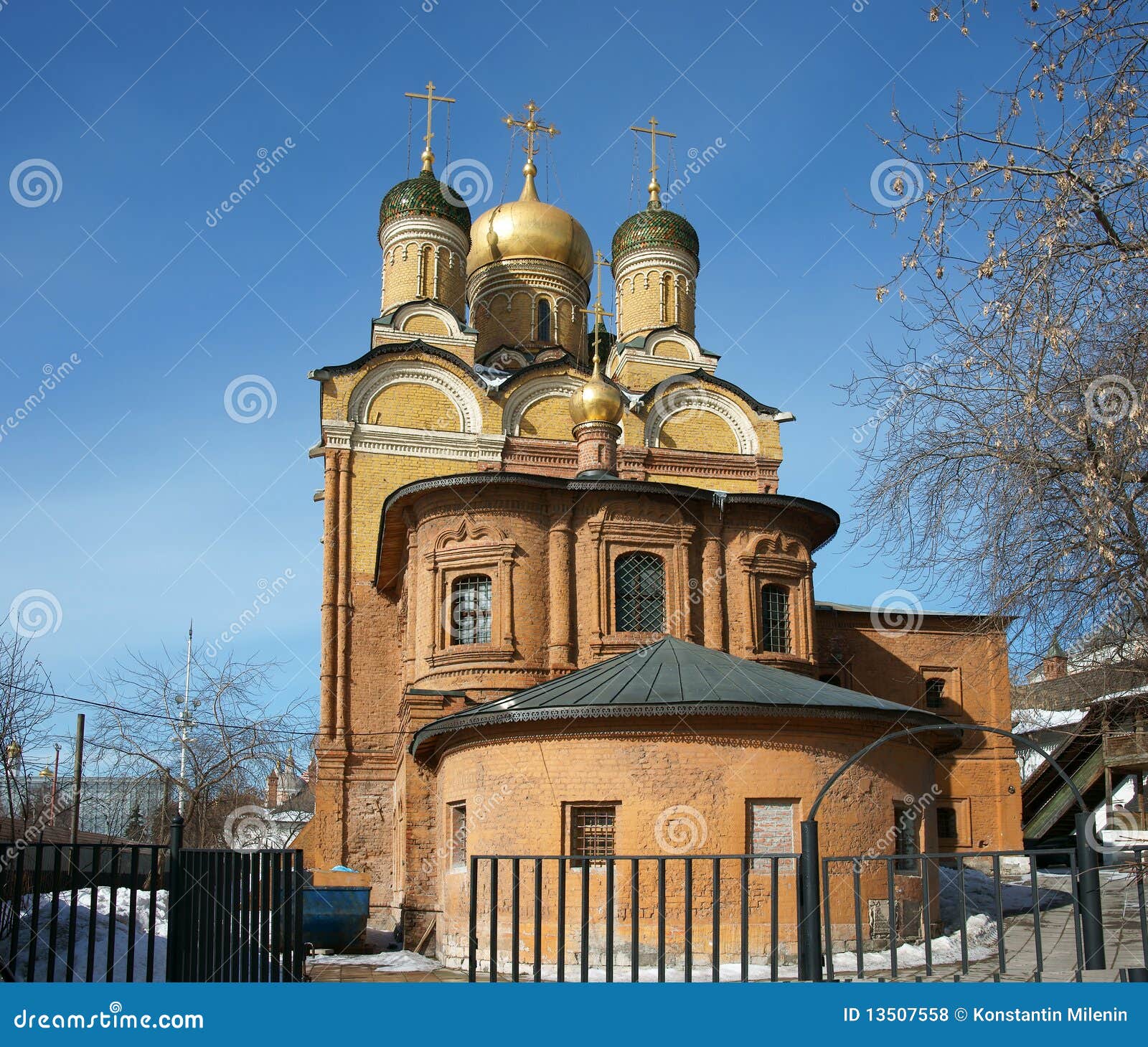 Ancient Monastery in Russia. Stock Photo - Image of architecture ...