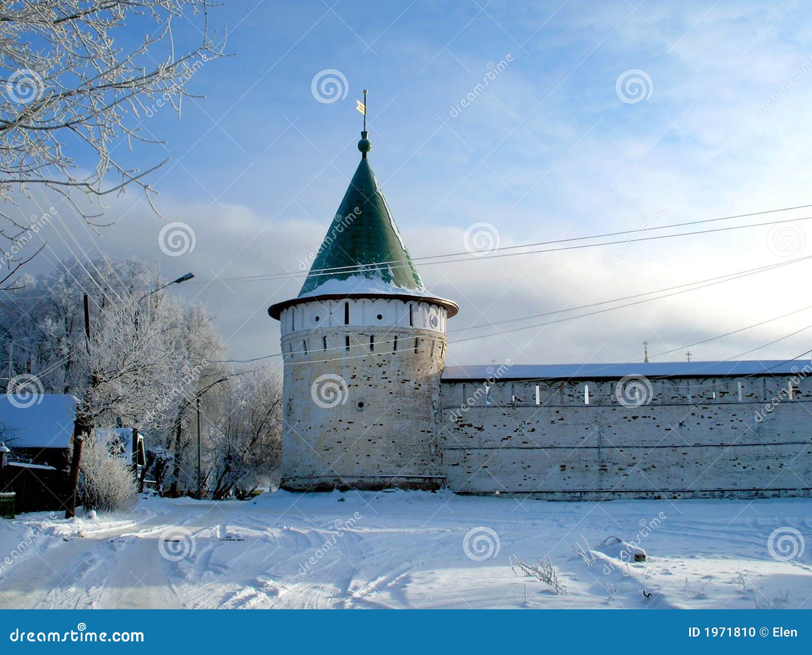 Ancient Monastery in Russia Stock Photo - Image of eligion, church: 1971810