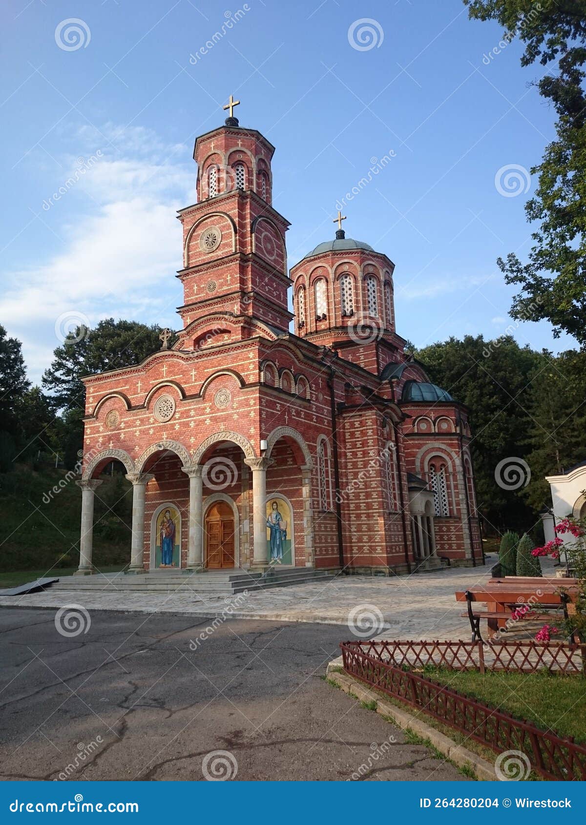 Ancient Monastery of the Virgin Djunis Editorial Stock Image - Image of ...
