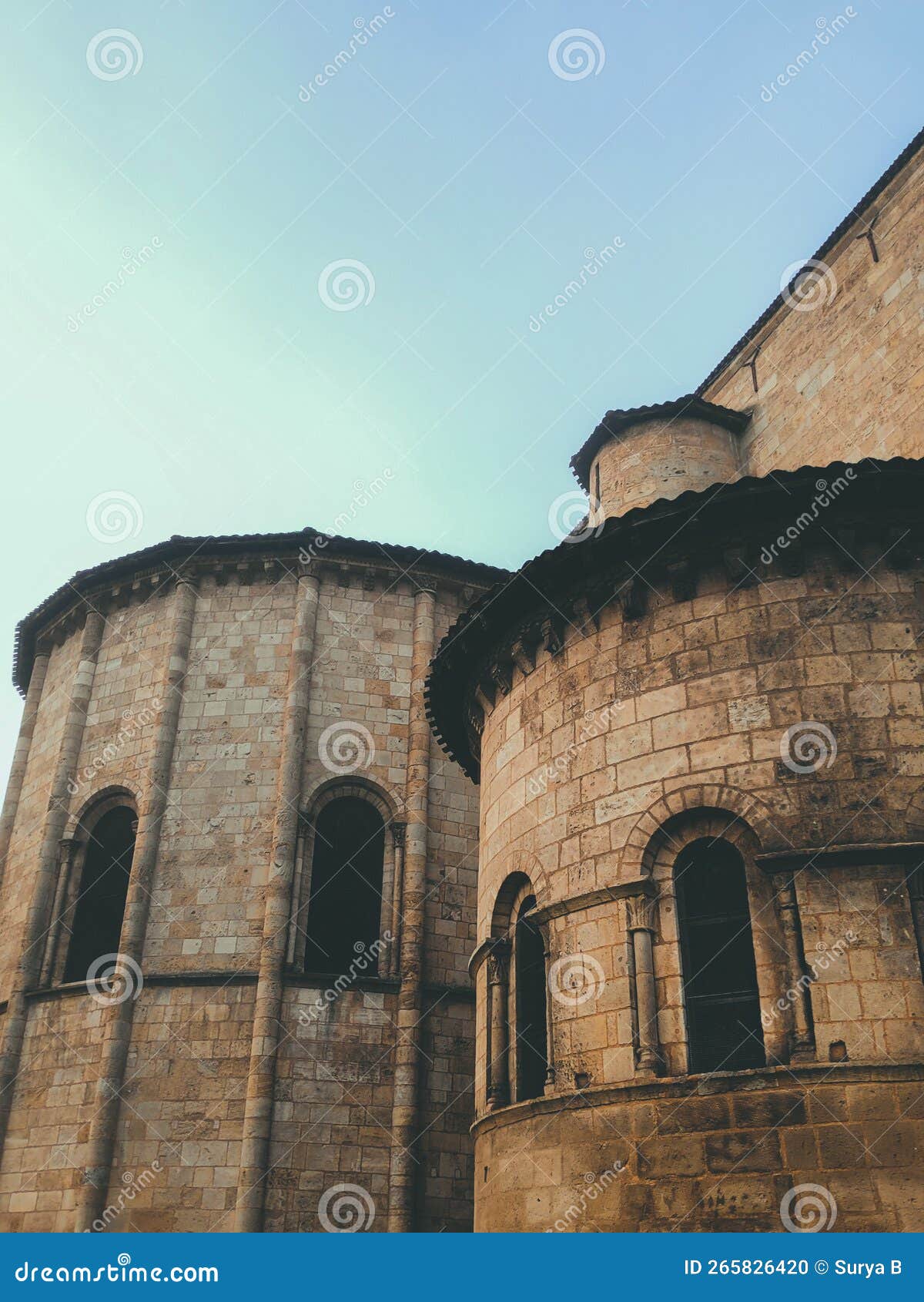 Ancient Monument Building in Bordeaux, France Stock Photo - Image of ...