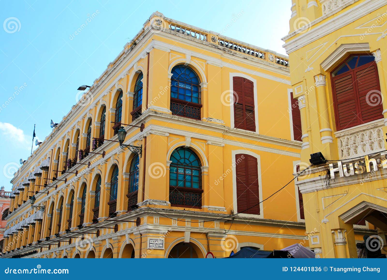 The Ancient Monument Building in Macau Editorial Photo - Image of macao ...