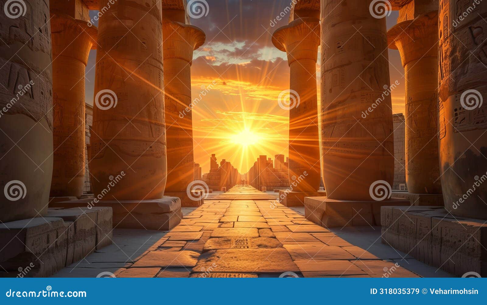 Ancient Monuments Illuminates Majestic Sunset, Revealing Stunning ...