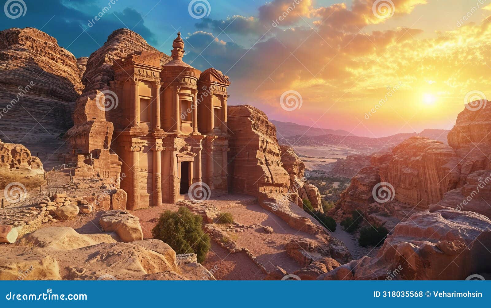 Ancient Monuments Illuminates Majestic Sunset, Revealing Stunning ...