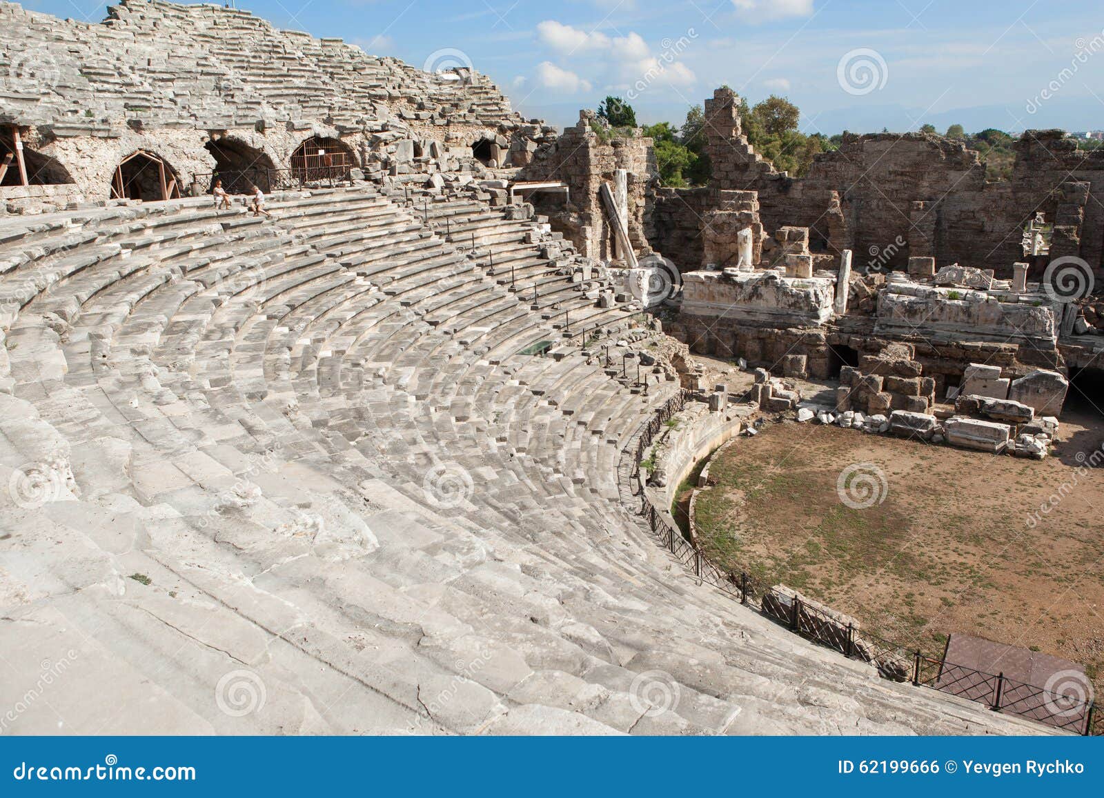 Ancient Monuments of Roman Empire Stock Photo - Image of landscape ...
