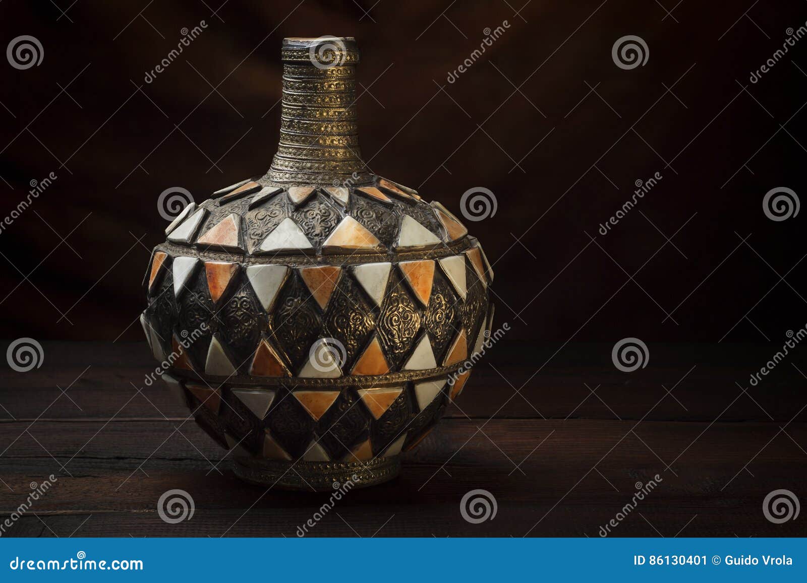 Ancient Moroccan vase stock image. Image of arab, antique - 86130401