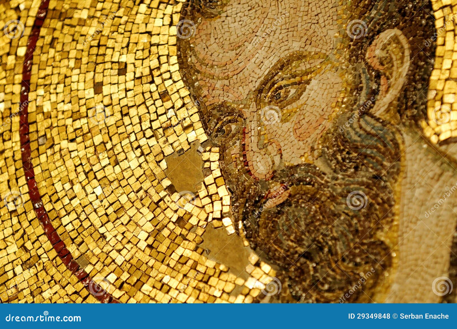 Ancient mosaic editorial stock photo. Image of chora - 29349848