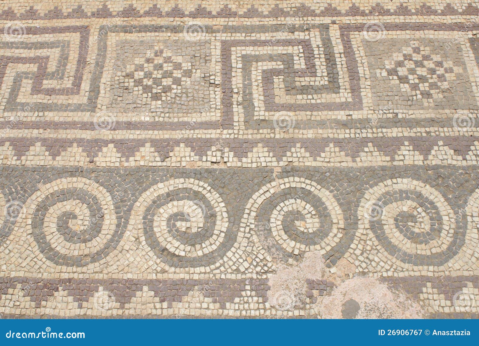 Ancient Mosaics And Its Pattern Stock Photo | CartoonDealer.com #66963222
