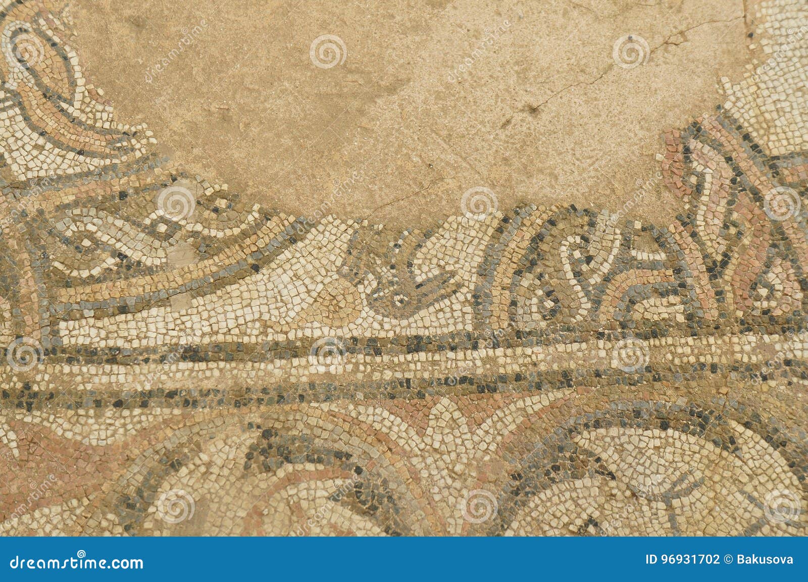 Ancient Mosaics And Its Pattern Stock Photo | CartoonDealer.com #66963222