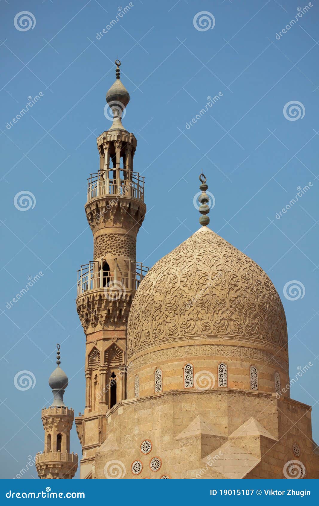 Ancient mosque stock image. Image of decoration, arabic - 19015107