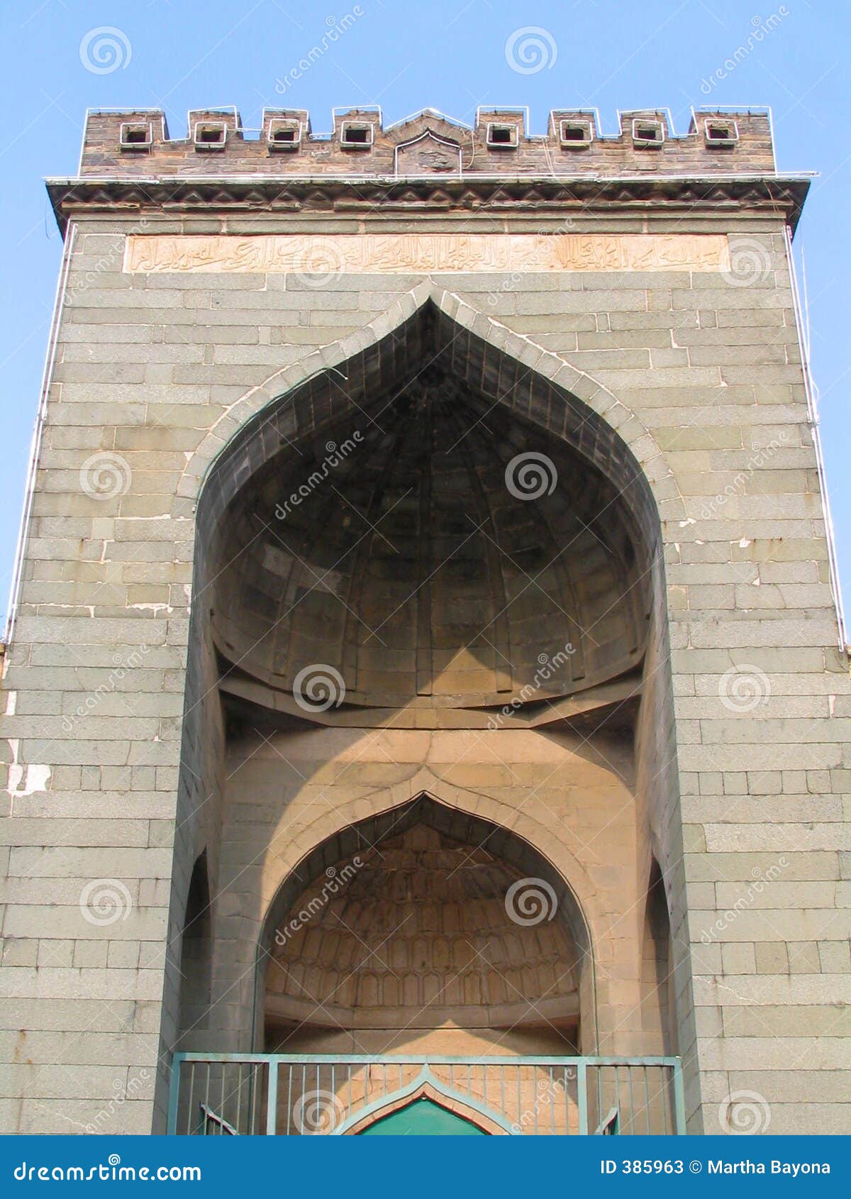 Ancient Mosque stock image. Image of islam, religion, arabian - 385963