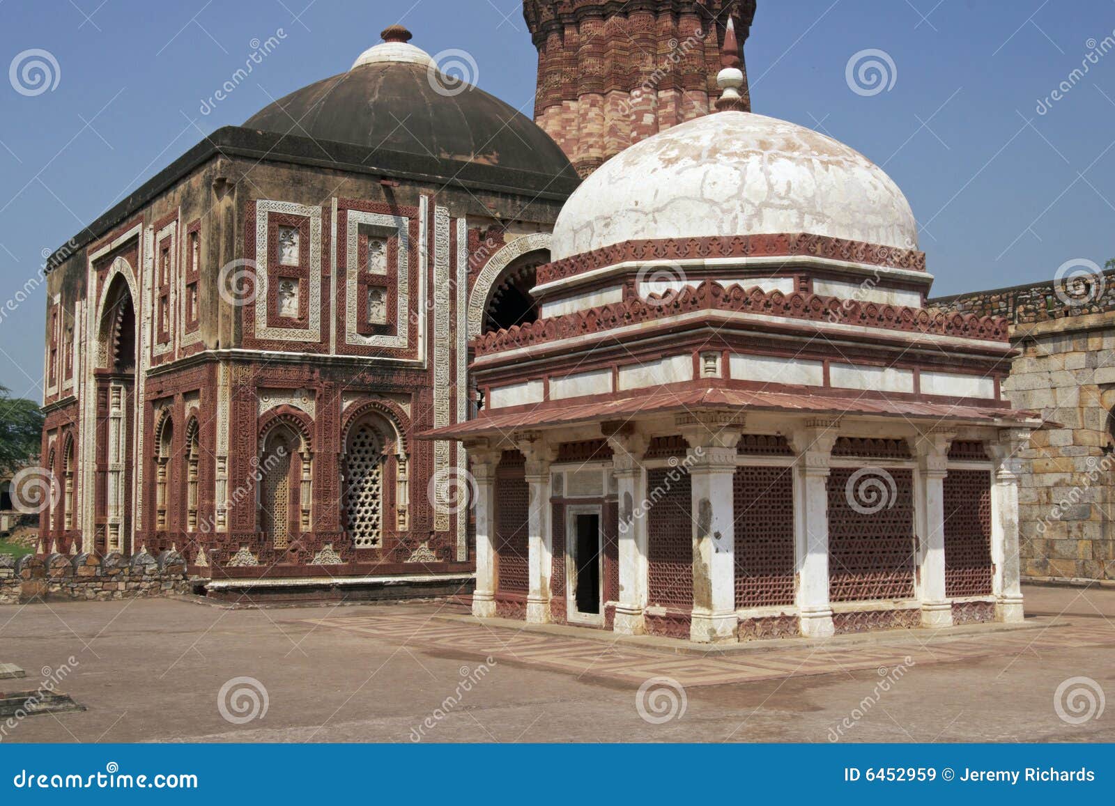 Ancient Mosque stock image. Image of tower, delhi, success - 6452959