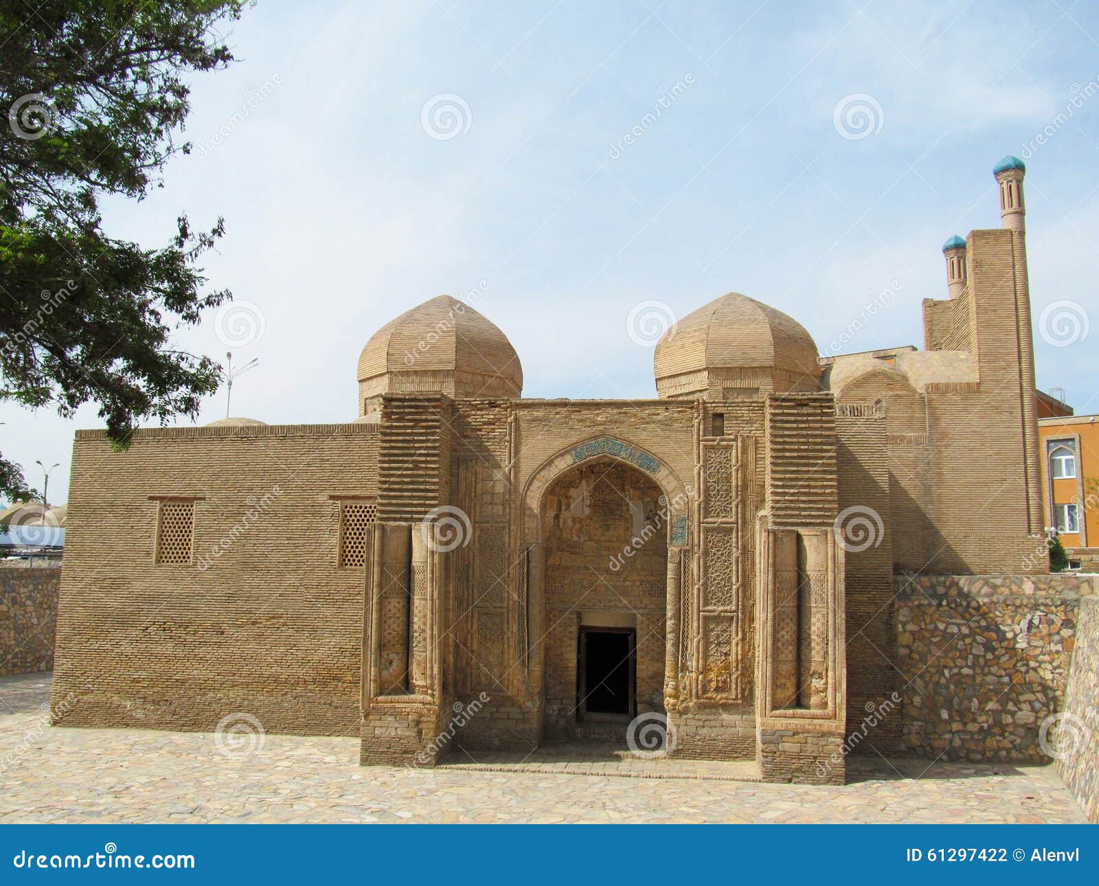 Ancient mosque in Bukhara stock photo. Image of heritage - 61297422
