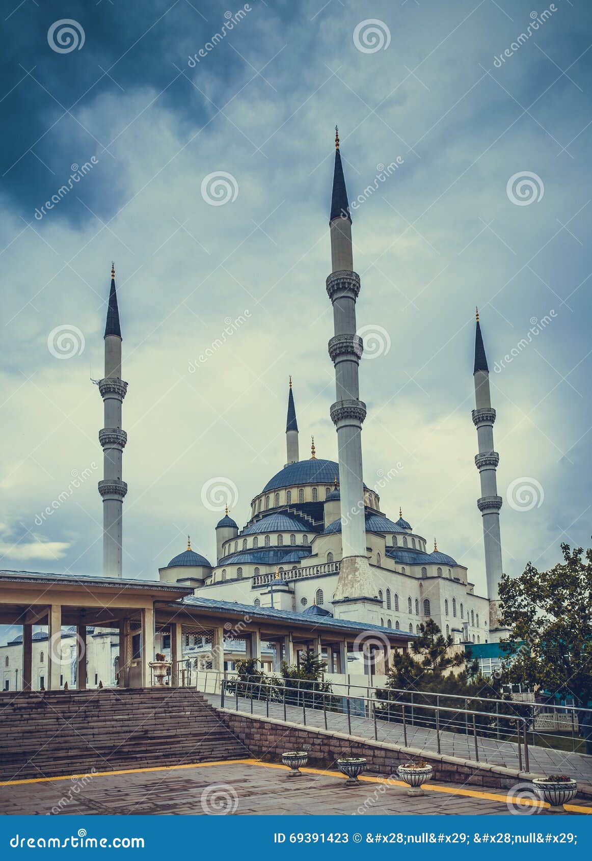 Ancient Mosque in Turkey stock image. Image of religion - 69391423