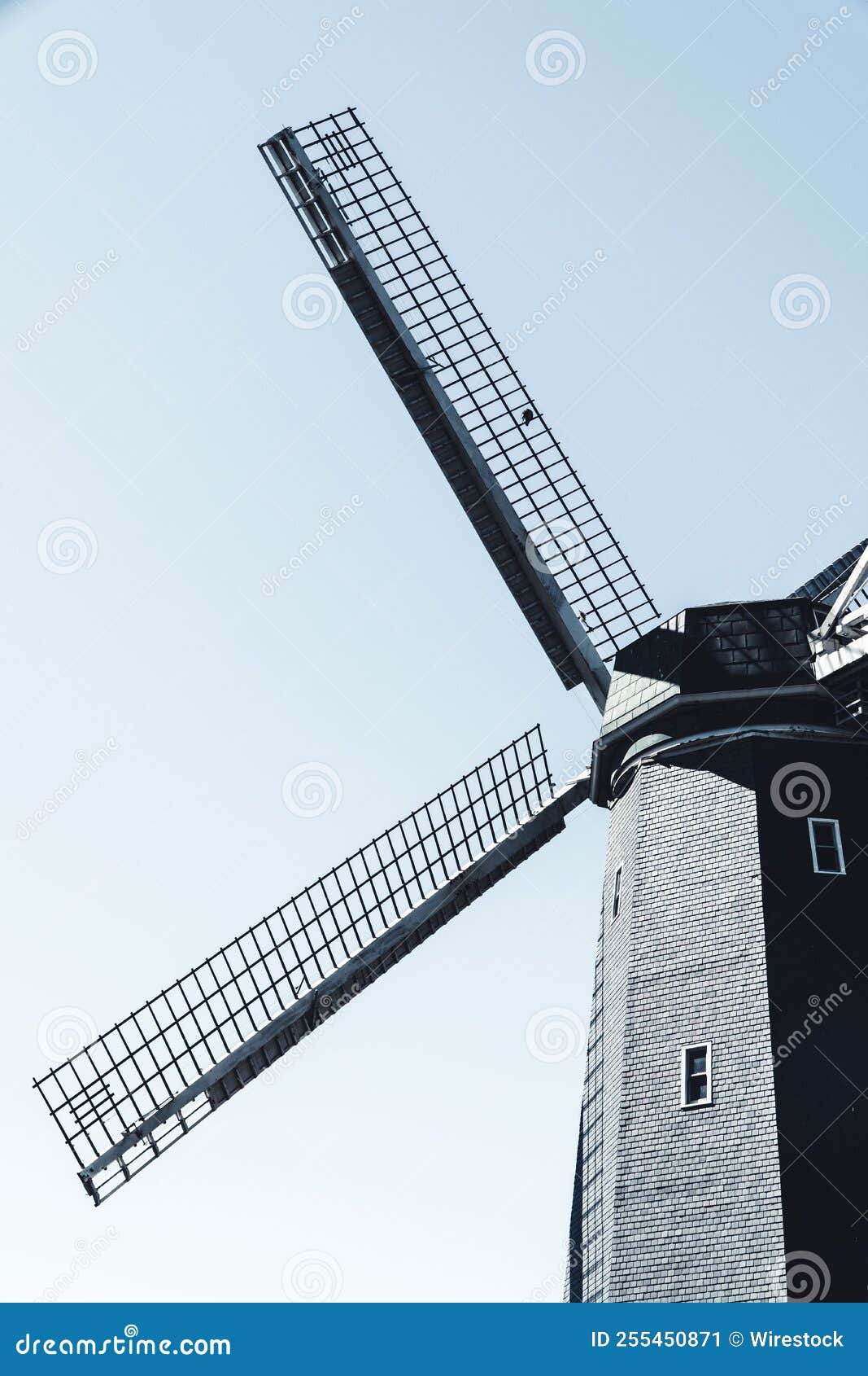 Ancient Murphy Windmill on a Sunny Day Stock Image - Image of ...