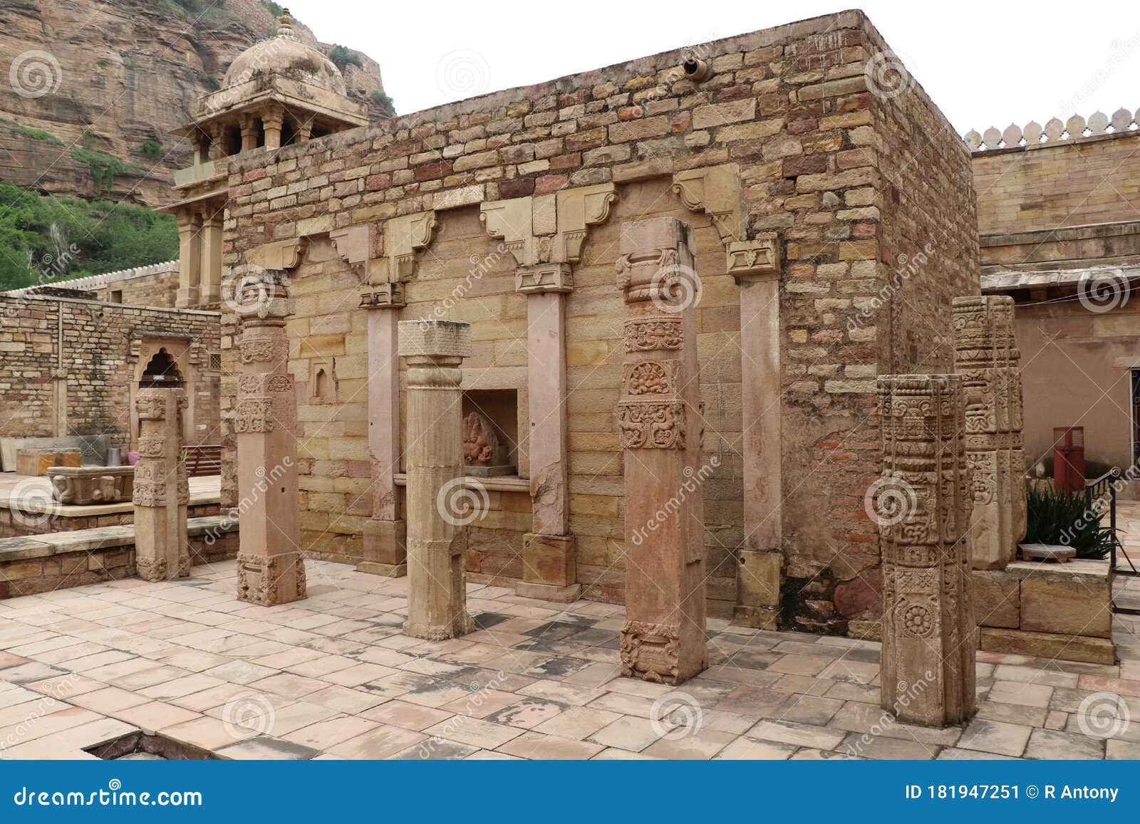 An Ancient Museum and Building Stock Image - Image of column, history ...