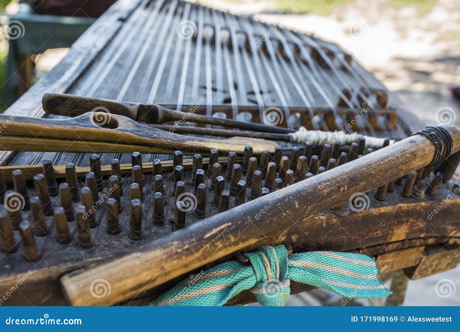 Ancient Musical Instrument Dulcimer Stock Image - Image of accessory ...