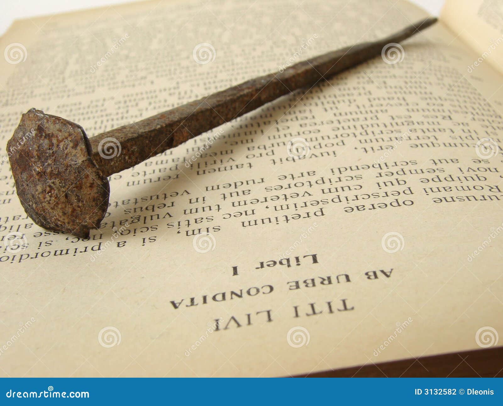 Ancient nail stock photo. Image of abstract, culture, iron - 3132582