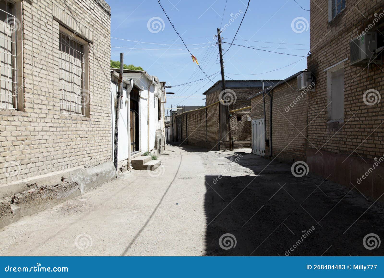 Ancient Narrow Streets of Bukhara Stock Image - Image of asian ...