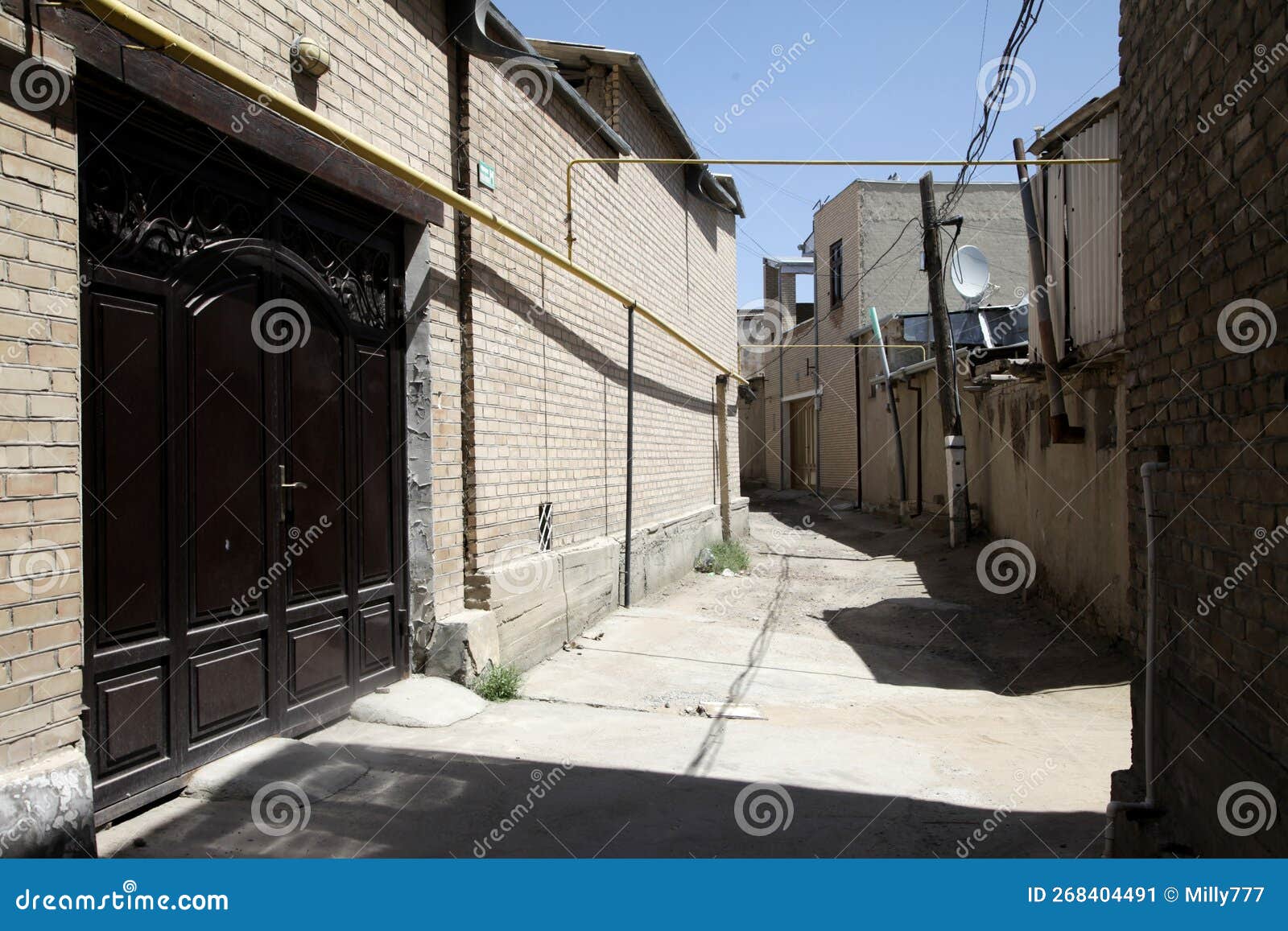 Ancient Narrow Streets of Bukhara Stock Image - Image of medieval, east ...