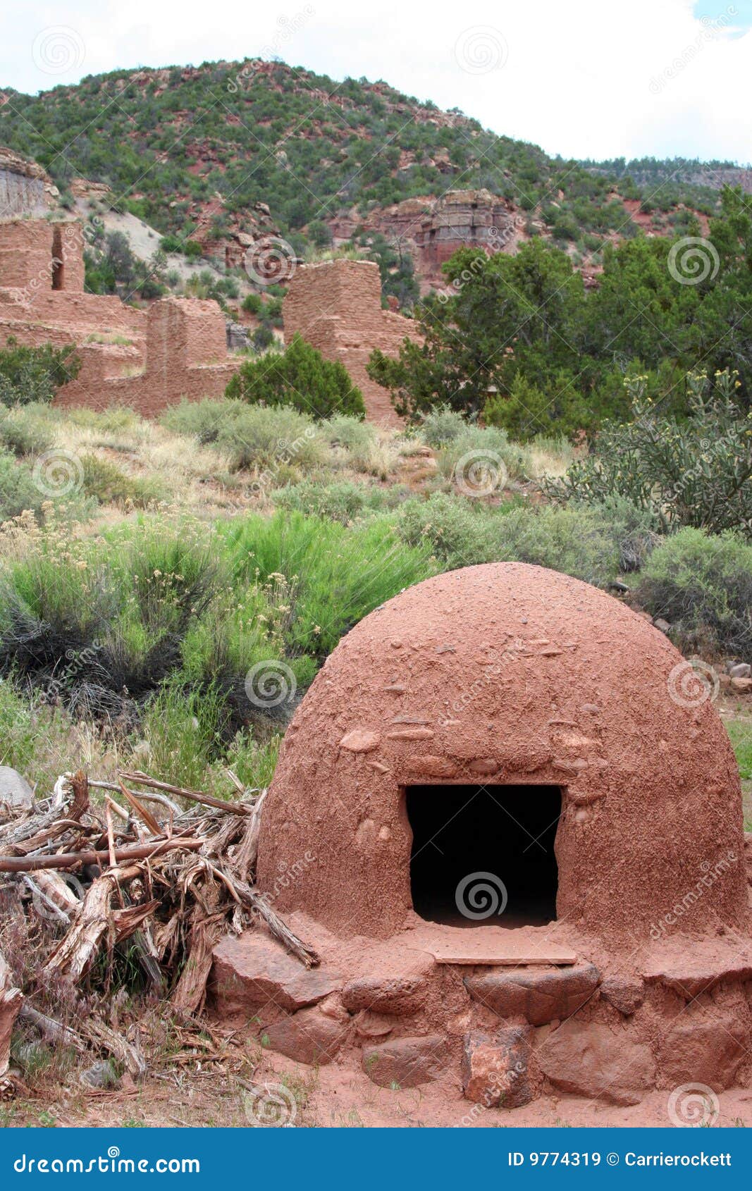 Ancient Native American Ruins Stock Image - Image of american ...