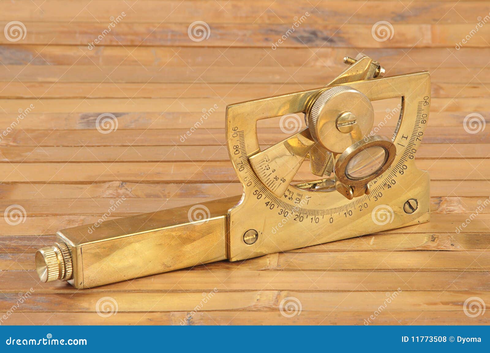 Ancient Navigation Instrument Stock Photo - Image of caliper ...