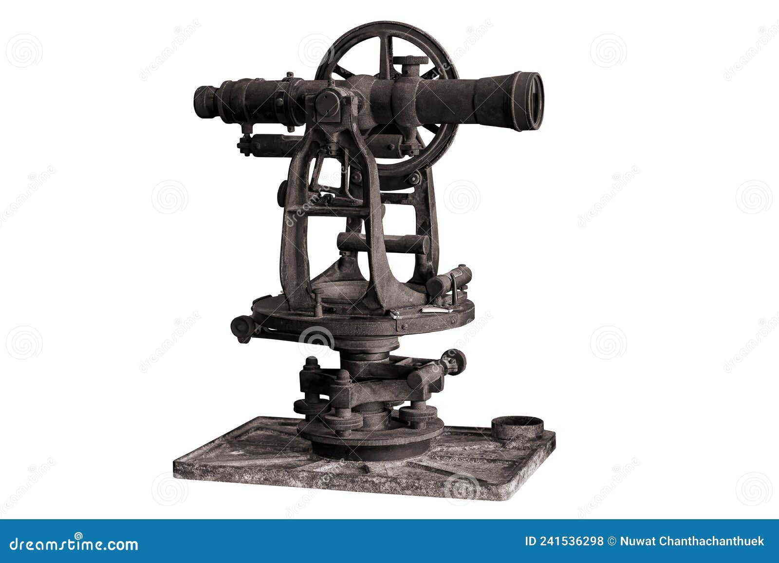 Ancient Navigation Measuring Instrument Tool Isolate on White ...