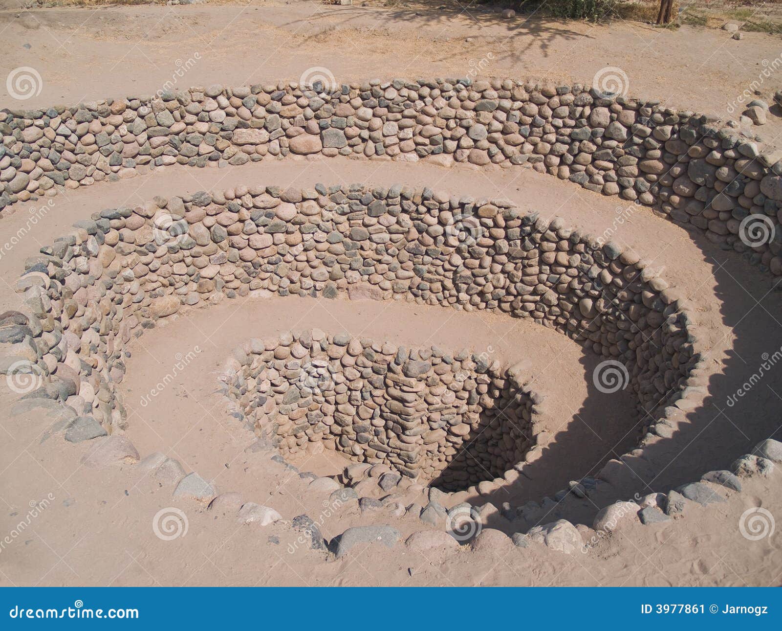Ancient Nazca Irrigation System Stock Image - Image of water, cahuachi ...