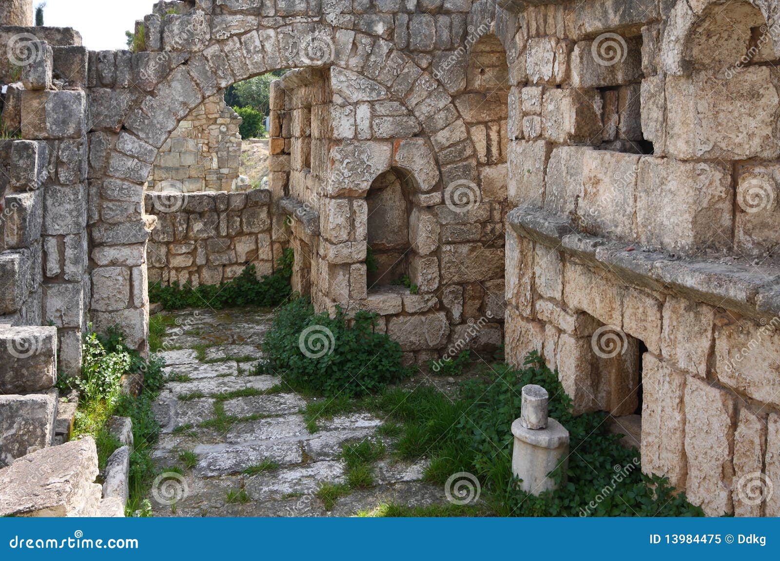 Ancient Necropolis, Tyre, Lebanon Stock Image - Image of necropolis ...