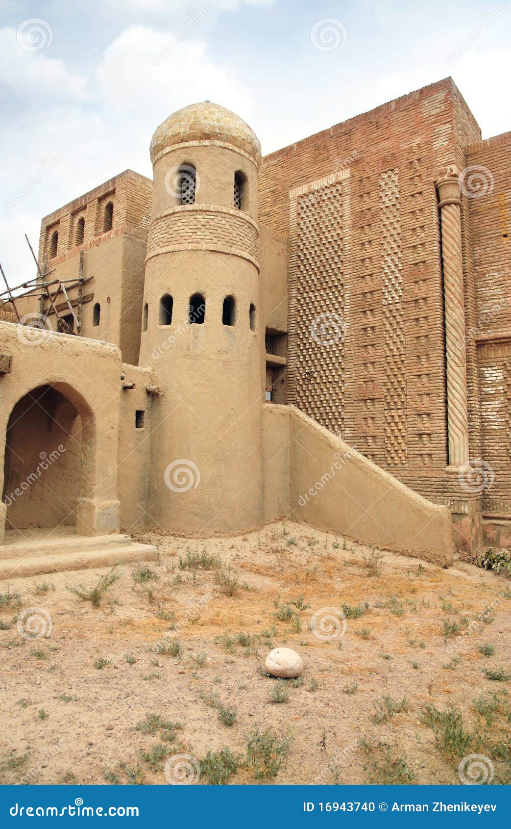Ancient nomadic city stock photo. Image of mosque, archeology - 16943740