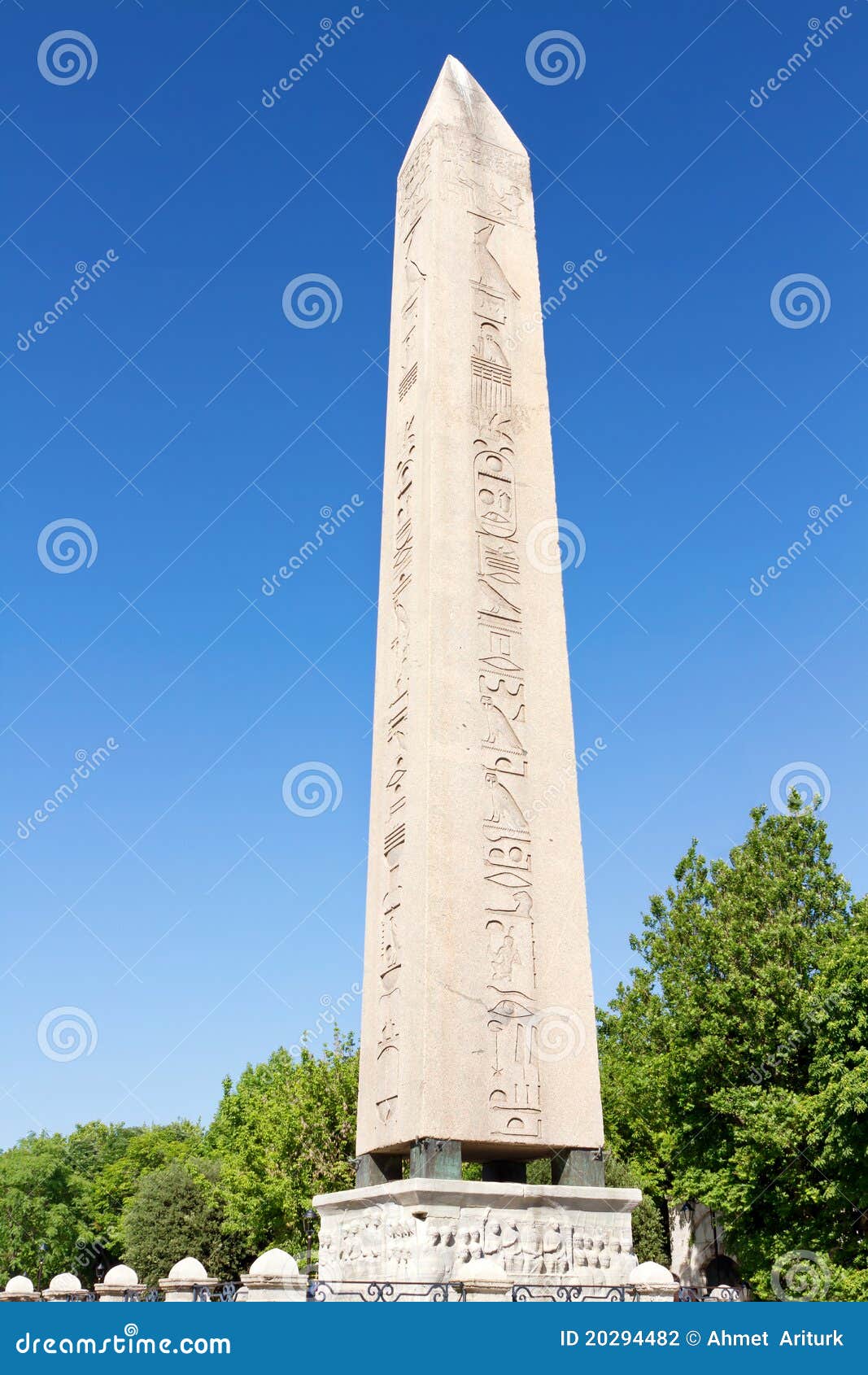 Ancient Obelisk stock photo. Image of color, cityscape - 20294482