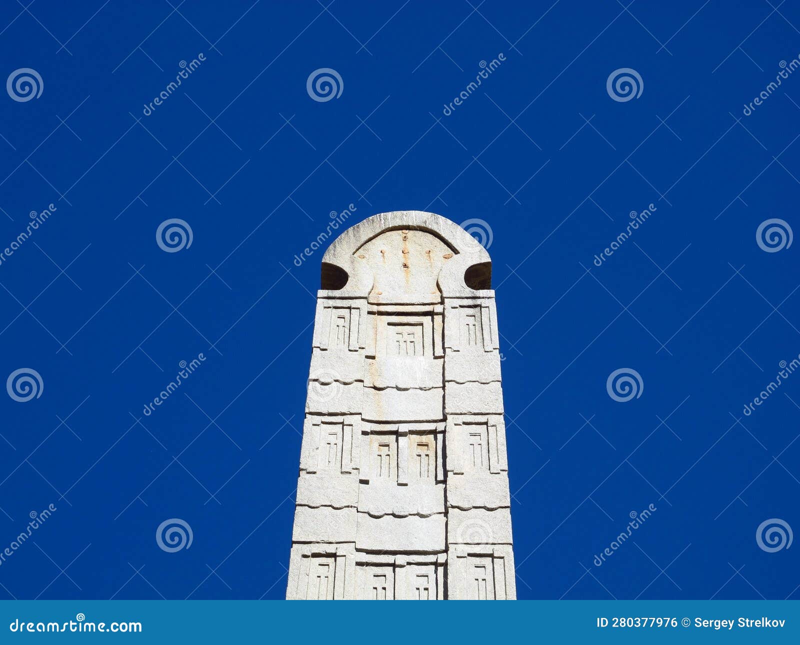Ancient Obelisks in Axum City, Ethiopia Stock Photo - Image of tourism ...