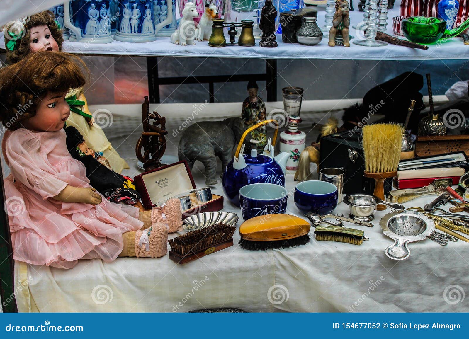 Ancient Objects and Dolls Perfume Collage Retro Editorial Photography ...