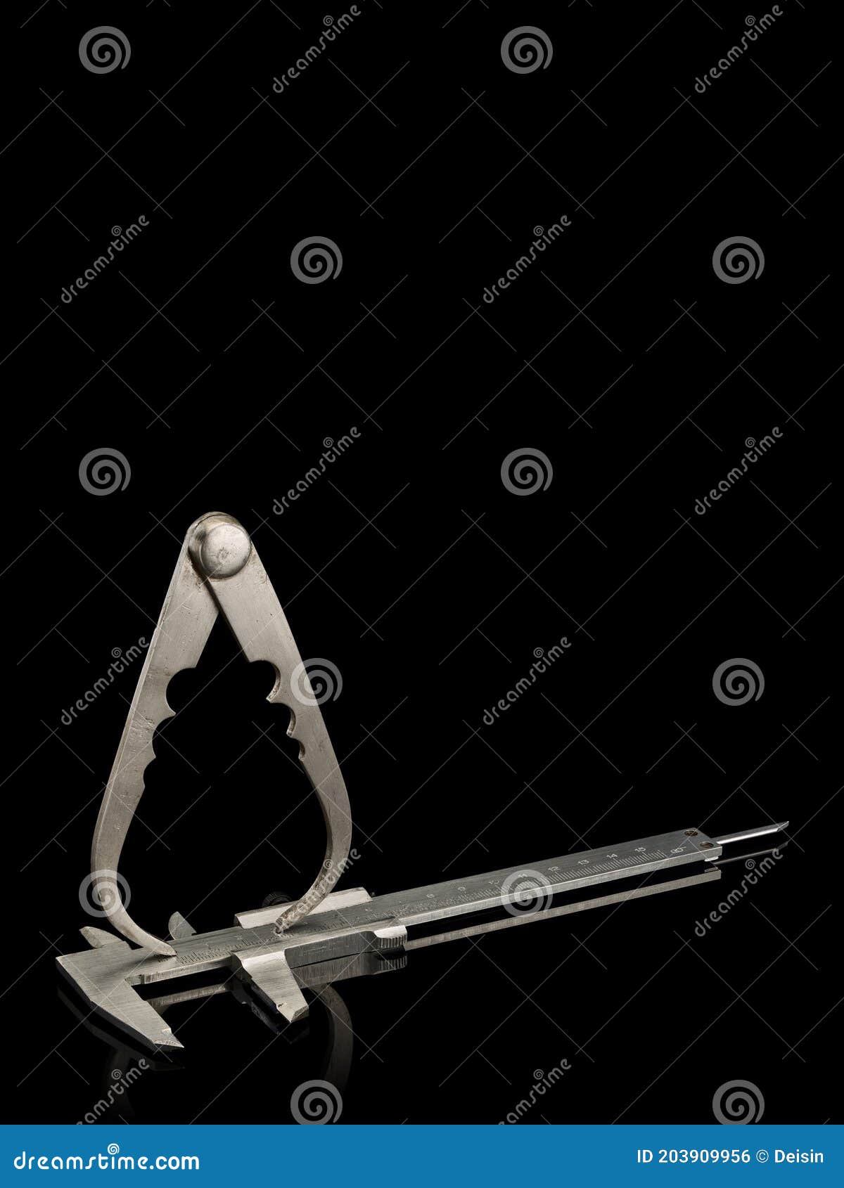 The Ancient and Old Measuring Tool Stock Photo - Image of rust ...