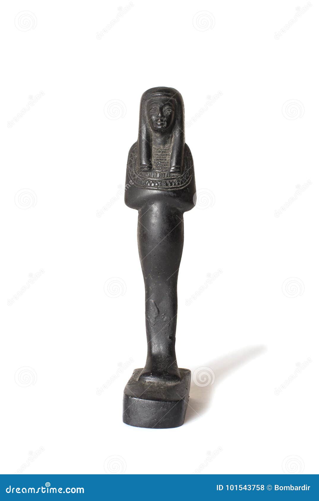 Ancient Egyptian Stone god stock photo. Image of archeology - 101543758