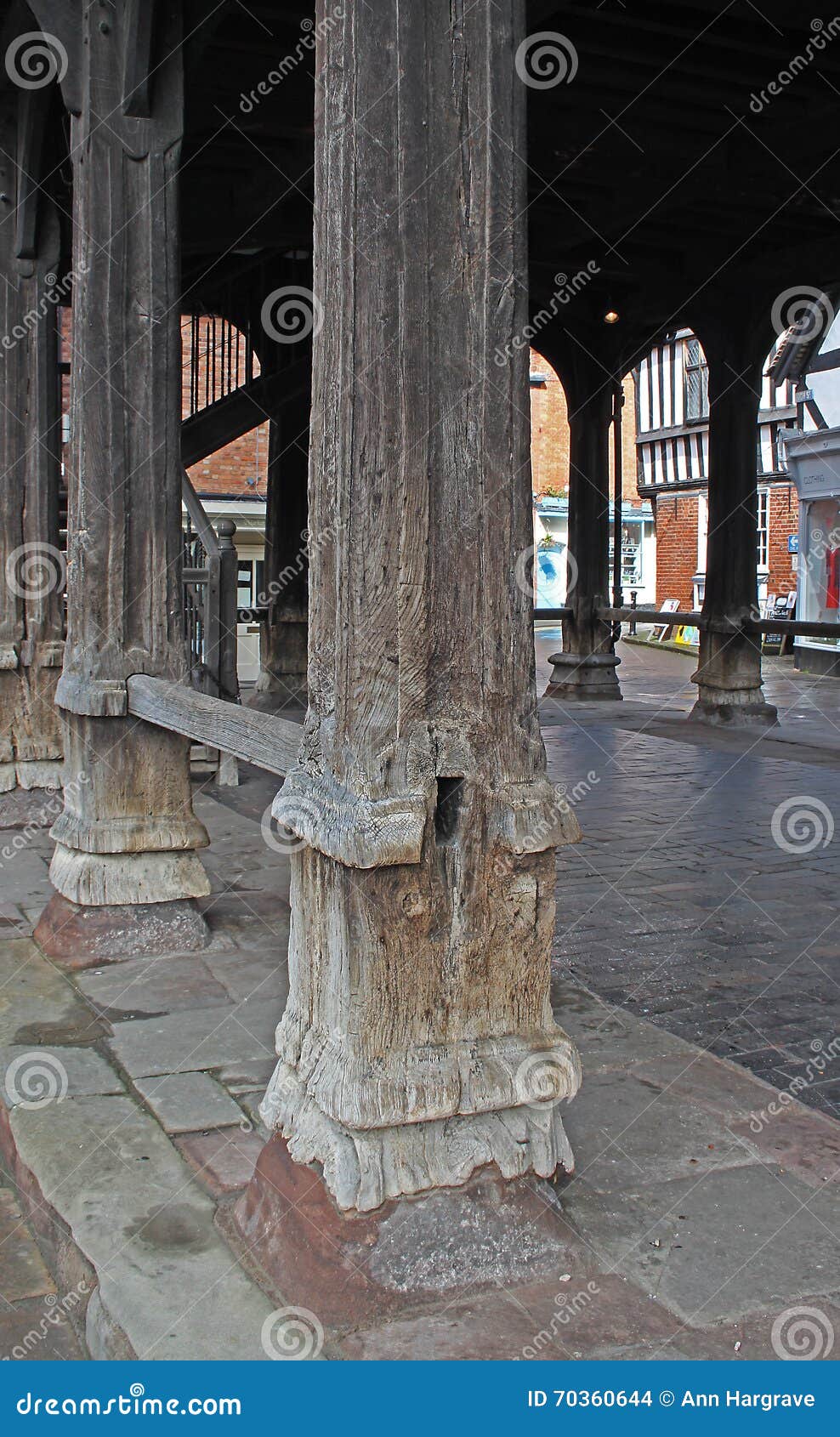 Ancient Old Wooden Pillar stock photo. Image of pillar - 70360644