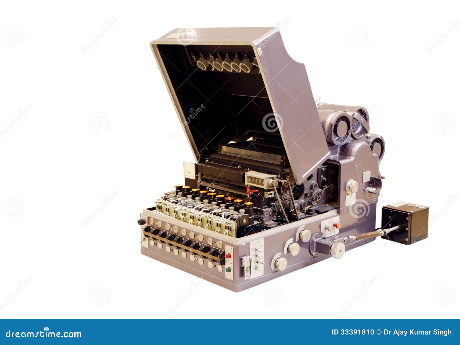 Ancient Optical Scanner with Galvanometer Stock Photo - Image of ...
