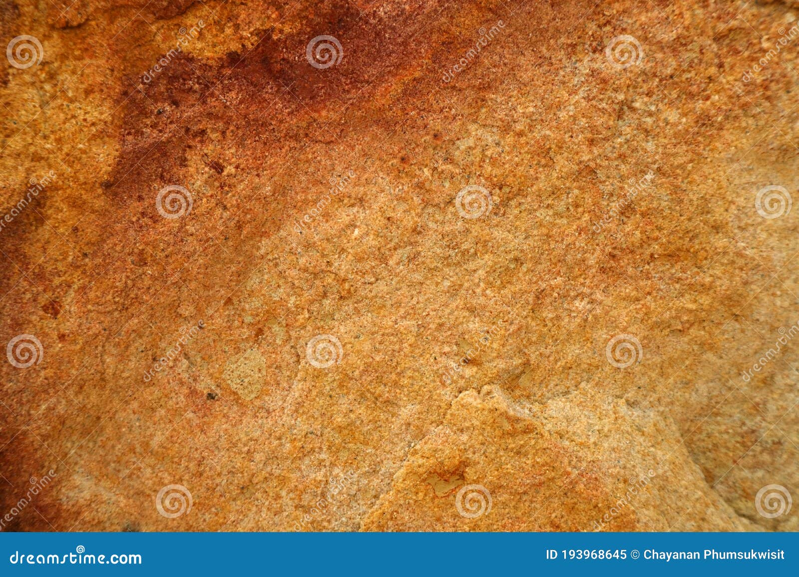 Ancient Orange Granite Stone Surface of Cave for Interior Stock Image ...