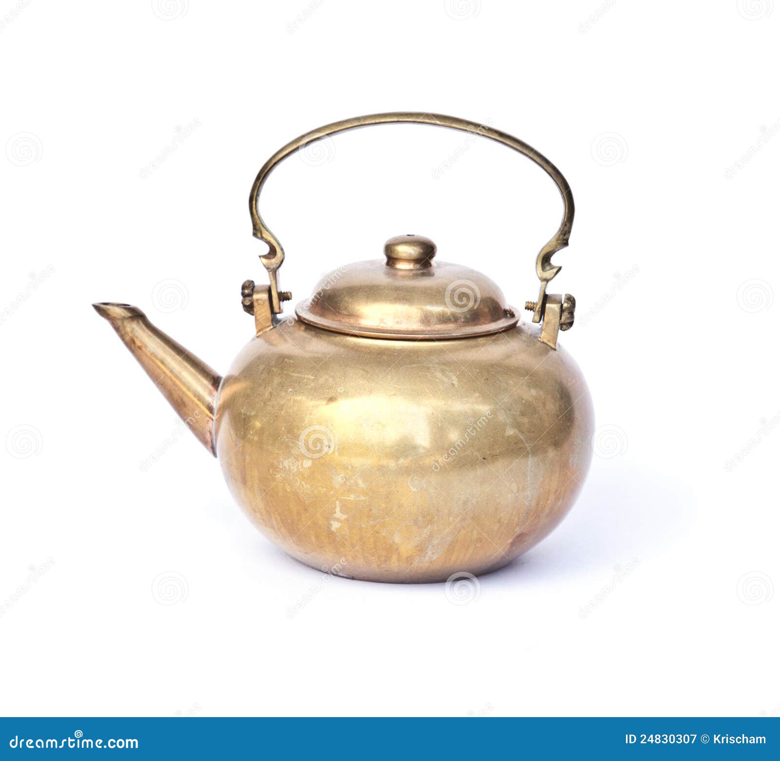 Ancient ornamental teapot stock image. Image of kitchen - 24830307