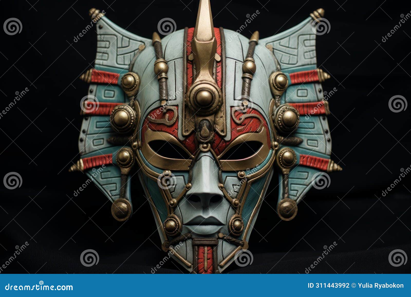 Ancient Osiris Face God Mask. Generate Ai Stock Photo - Image of museum ...
