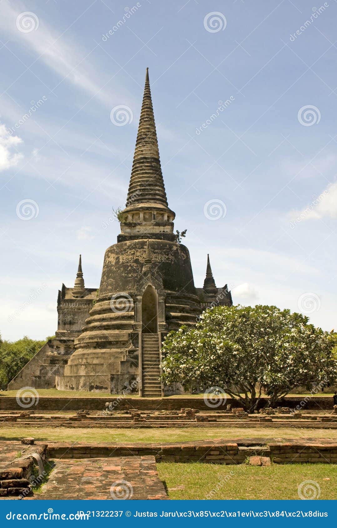 Ancient Pagoda stock image. Image of site, asia, buddhism - 21322237