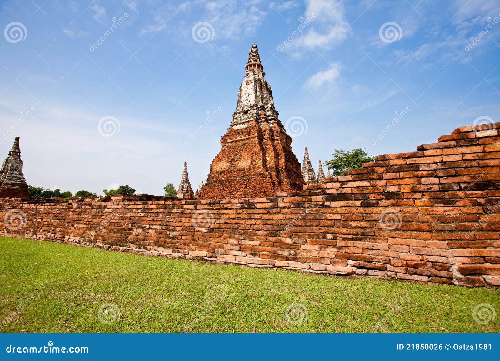 Ancient pagoda stock photo. Image of place, east, exterior - 21850026