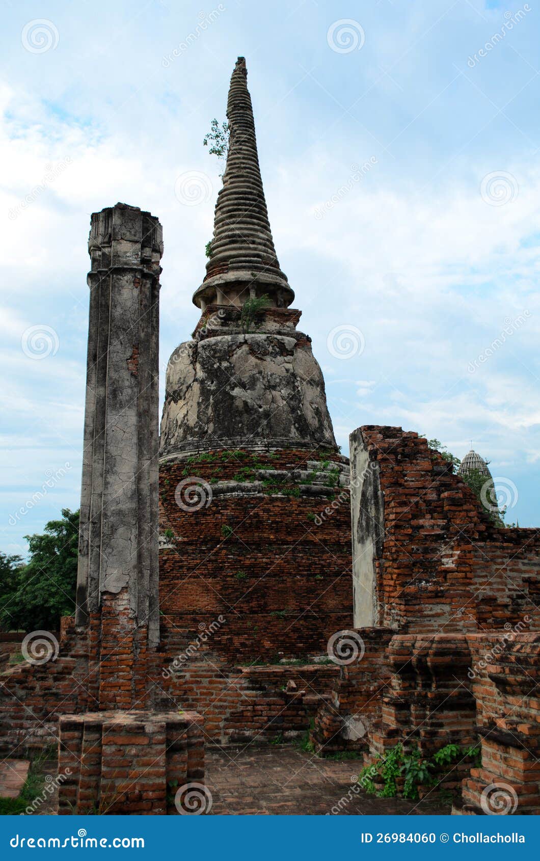 Ancient pagoda stock photo. Image of asian, pagoda, religion - 26984060