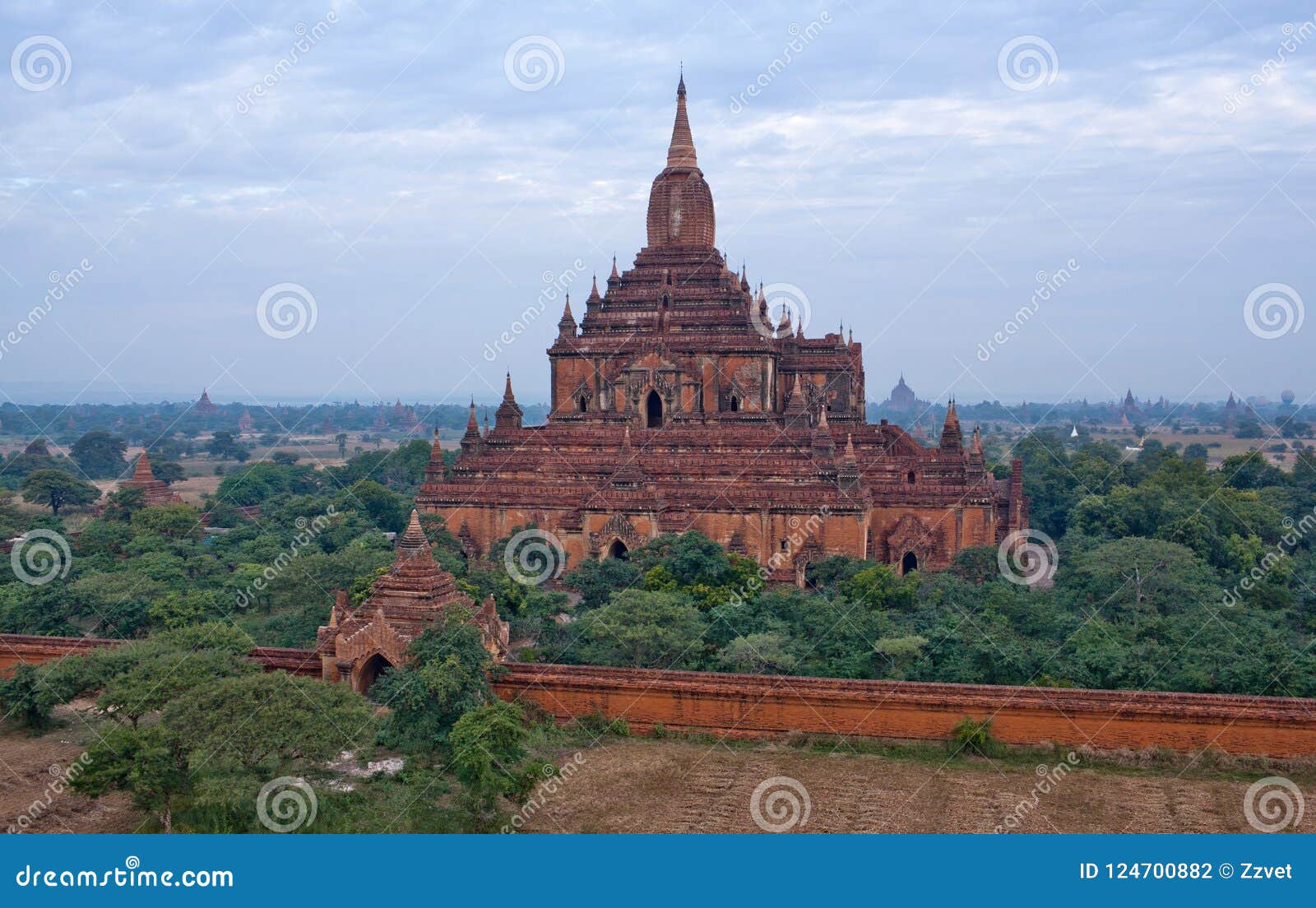 Ancient Pagoda in Bagan, Myanmar Stock Photo - Image of heritage ...