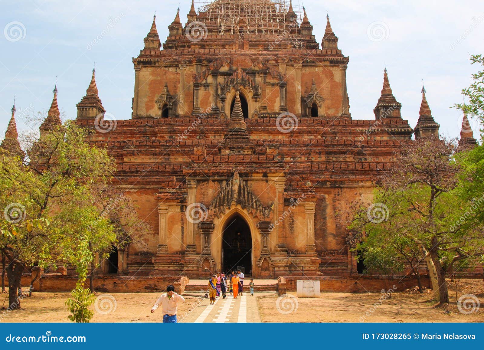 Ancient pagoda, Myanmar editorial image. Image of buddha - 173028265