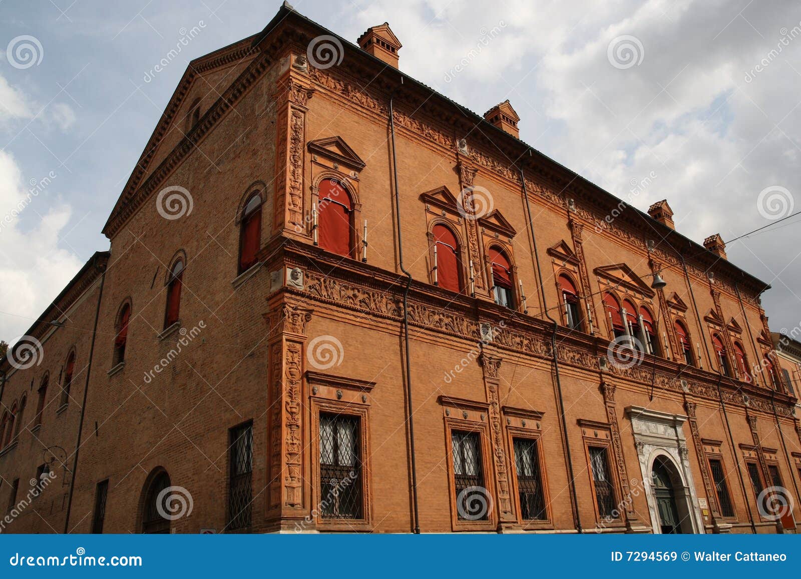 Ancient Palace stock image. Image of tourism, italy, ancient - 7294569